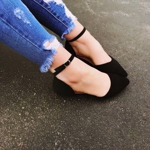 A Mermaid’s Epiphany | Shoes | Fiona Cut Out Flats In Black | Poshmark